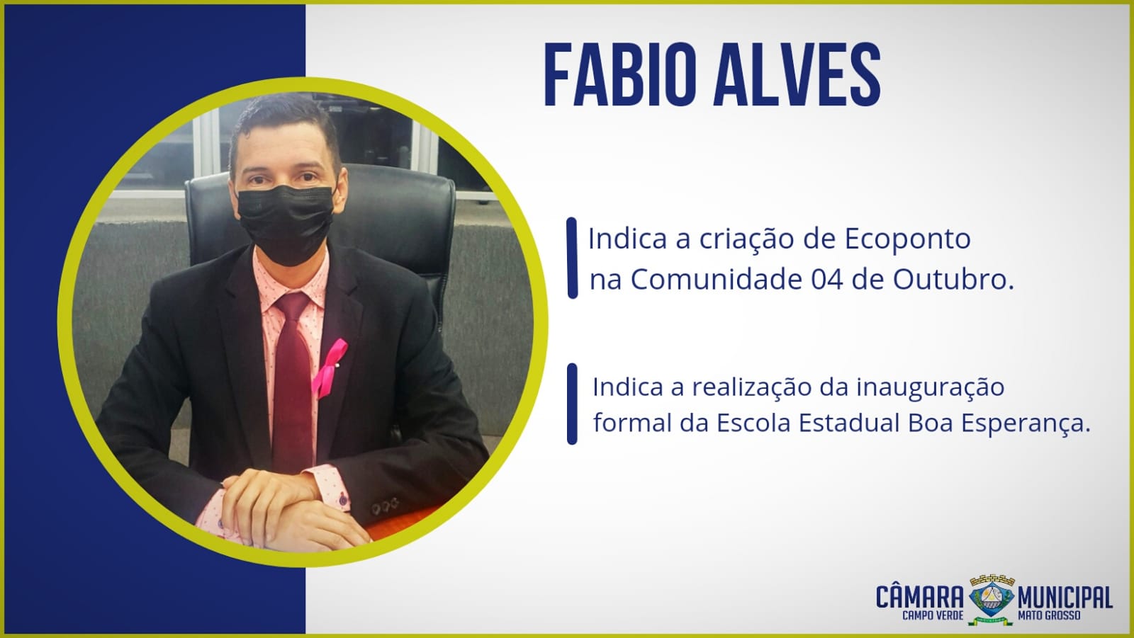 Fabio Alves fez duas importantes indicações na nossa última Sessão ...