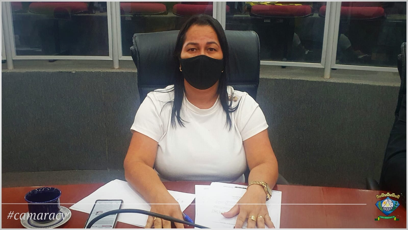 Maria Janaína indica a necessidade de se dar prioridade nas barracas da Expoverde para ...